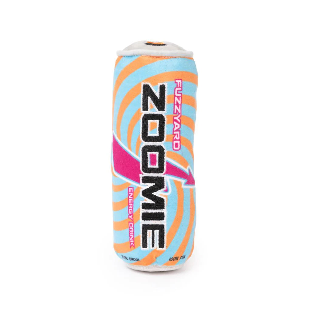 FuzzYard Plush Dog Toy - Zoomie Energy Drink - Petstop