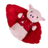 Christmas Cat Plush Toy - Penny Pig in Blanket - Petstop