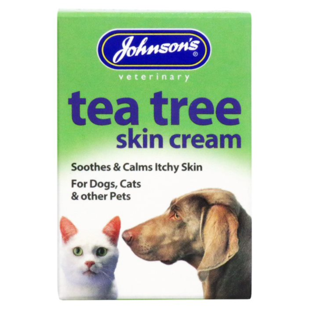 Johnsons Tea Tree Skin Cream - Petstop