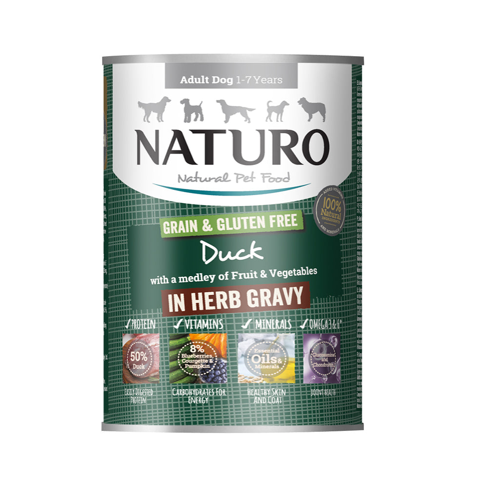 Naturo Grain Free Duck Can - Petstop