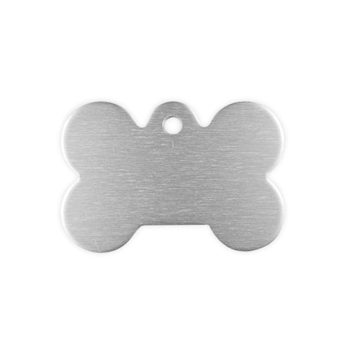 ID Name Tag Bone Silver - Petstop