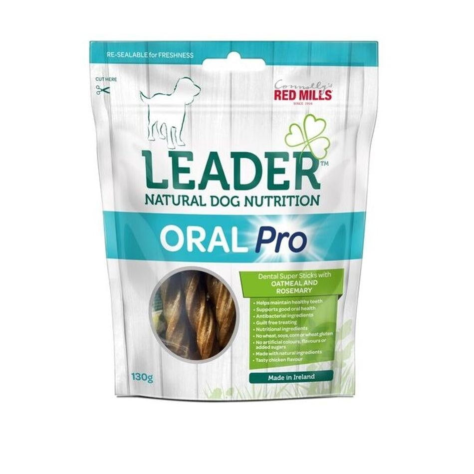 Red Mills Leader Oral Pro Dental Sticks - Oatmeal and Rosemary Flavour ...