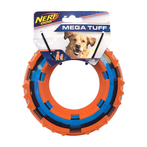 Nerf Dog Two-Tone Spike Ring - Petstop